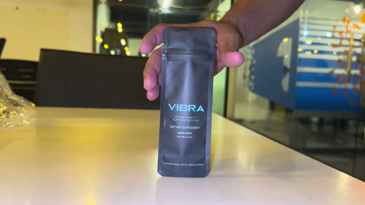 Supplement Mylar Bags with Matte Lamination | Custom Packaging for Vibra – Kwick Packaging