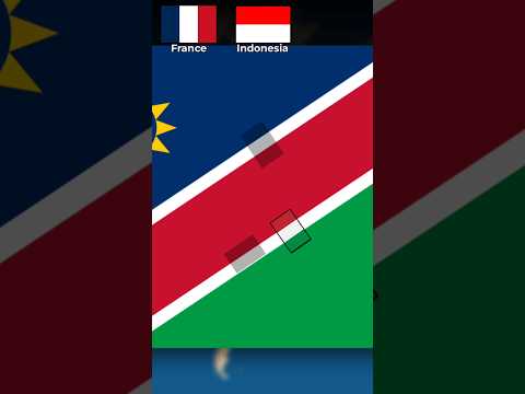 Hidden Countries Flags from Namibia flag...#shorts