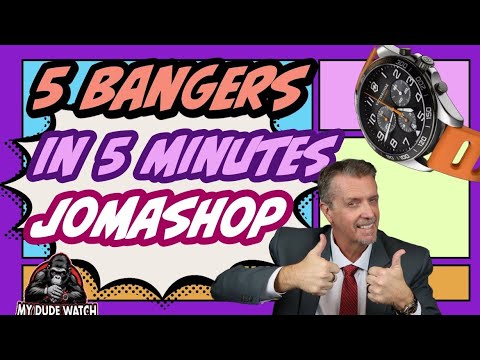 Discover 5 Incredible Watches in 5 Minutes at Jomashop