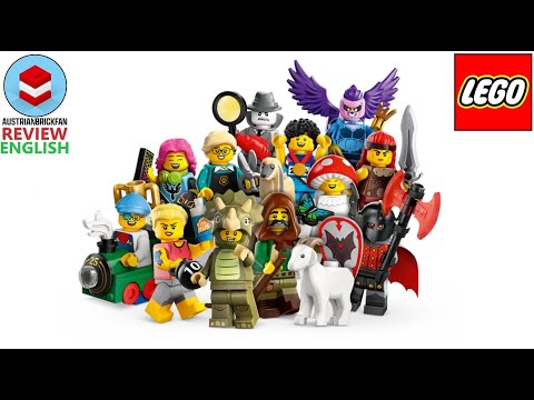 LEGO 71045 Collectable Minifigures Series 25 Review English