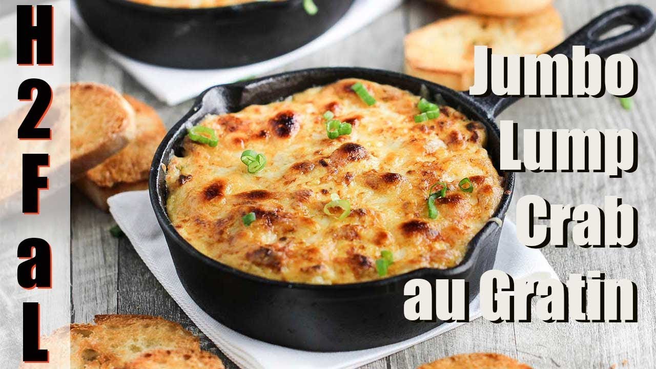 Amazing Appetizers | JUMBO LUMP CRAB AU GRATIN | How To Feed a Loon