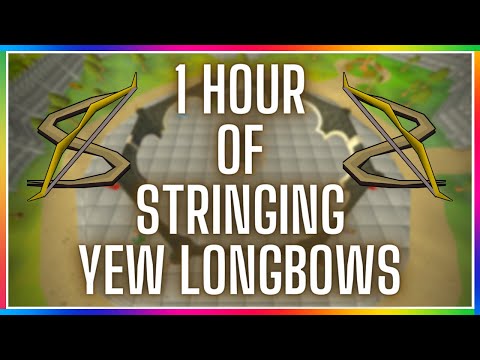 OSRS - Stringing Yew Longbows | Testing OSRS Wiki Money Making Methods | 2021
