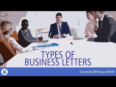 Types of Business Letters