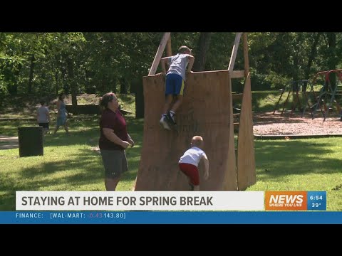 Parents looking for ideas for kids while staying home this spring break