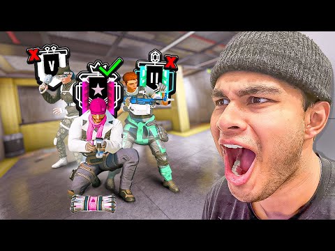 Guessing Your RANKS in Rainbow Six Siege