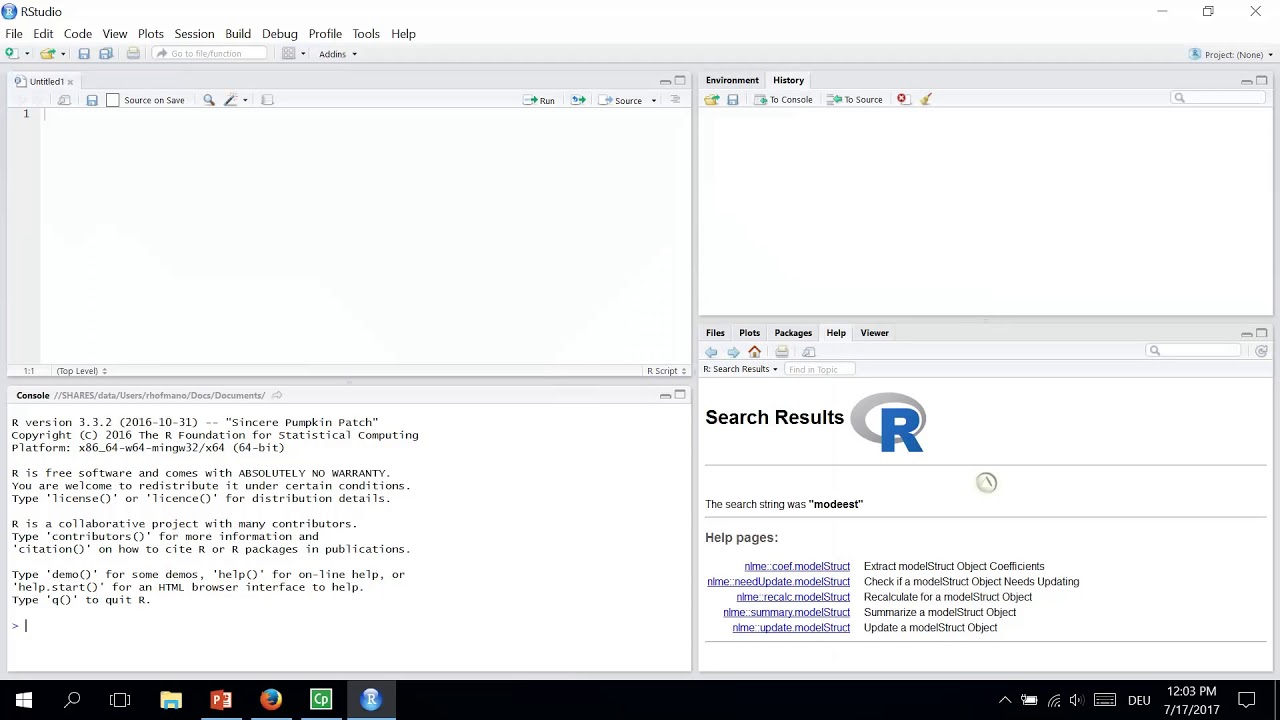 Installing and Updating Packages in R