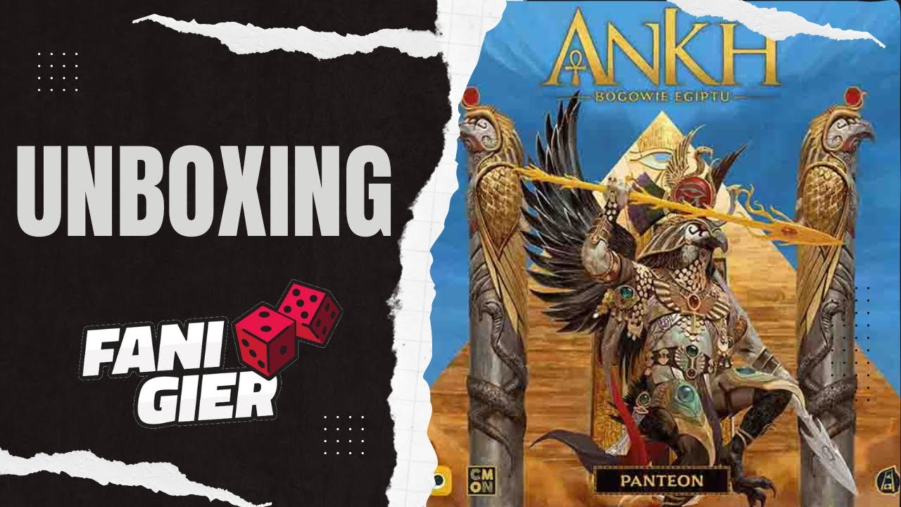Ankh: Panteon | Portal Games | Unboxing 4K