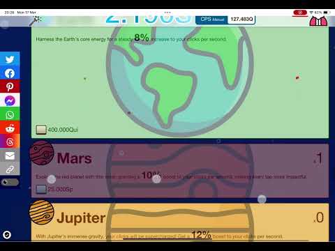 Playing spacebar clicker (part5)