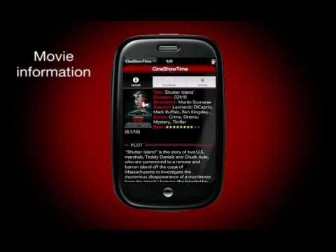 CineShowTime - Palm Pre & Palm Pixi