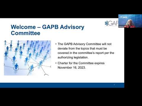 The Ground Ambulance and Patient Billing (GAPB) FACA Committee - May 2 Morning sessions