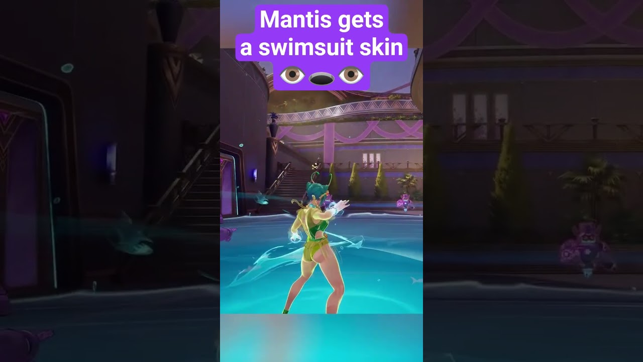 Swimsuit Mantis skin 👙 #marvelrivals