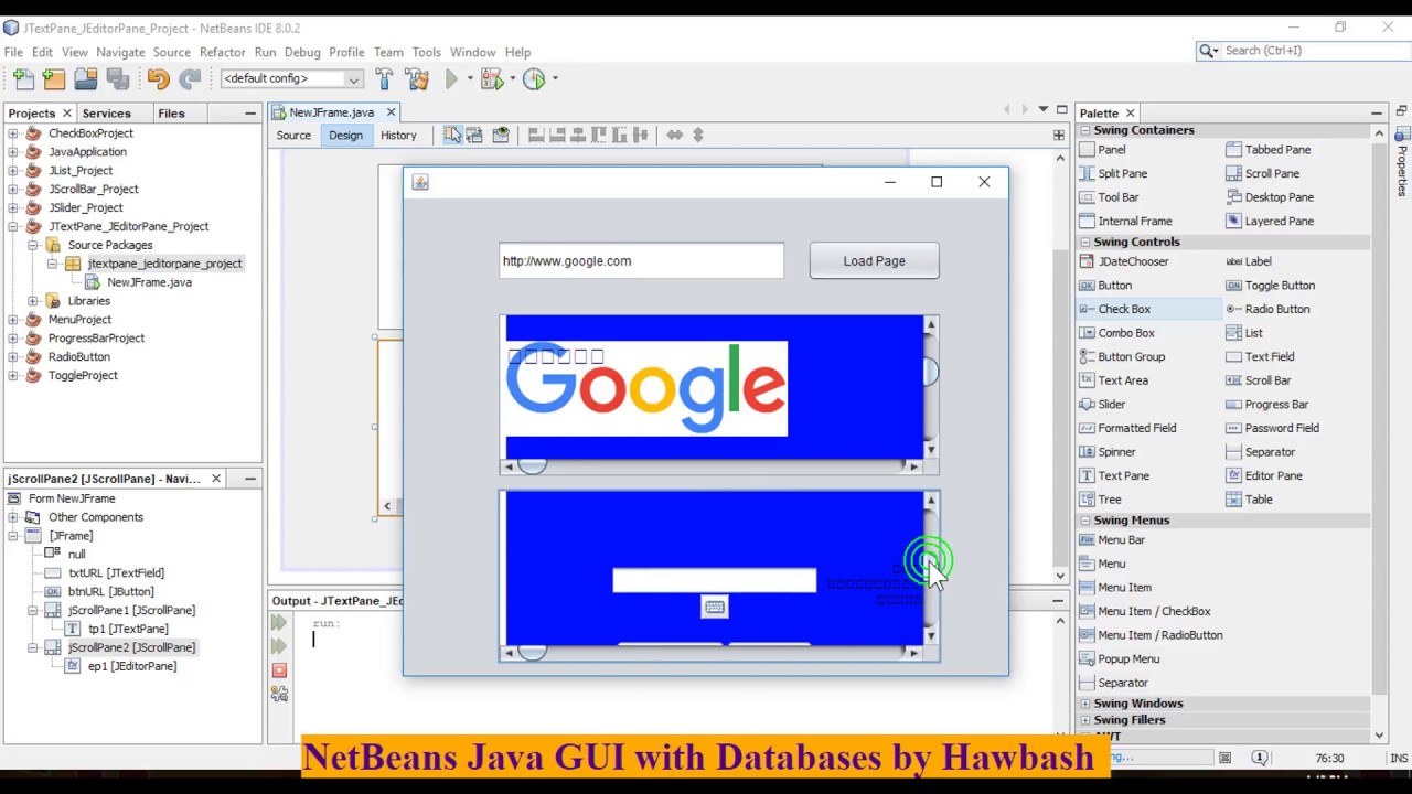 #28 Java GUI: JTextPane and JEditorPane in Java