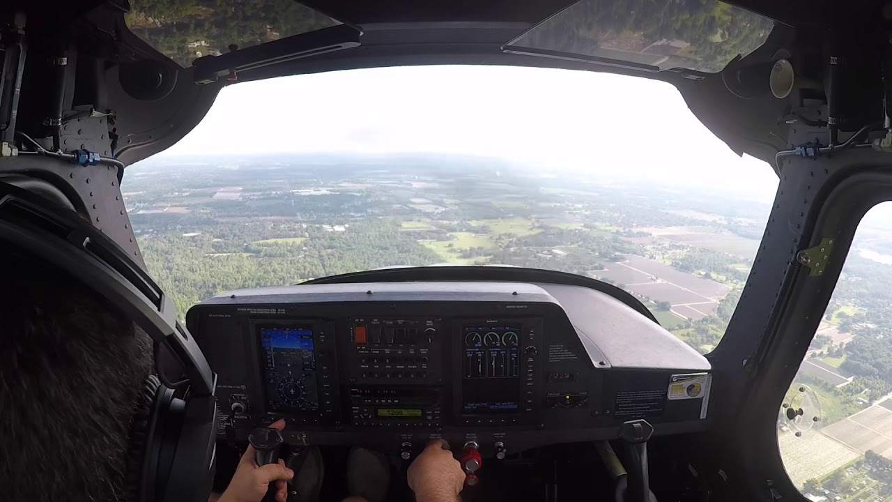 Short field practice in the C162 skycatcher