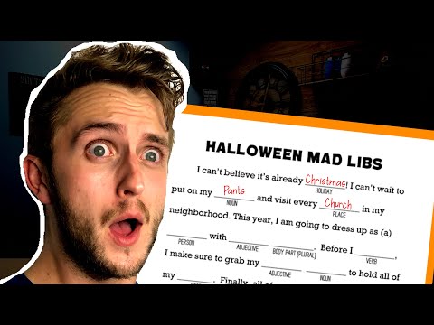 Halloween Mad Libs