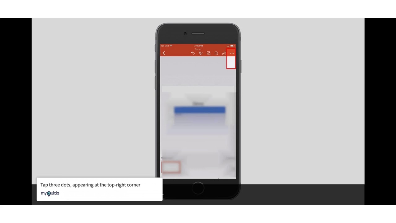 How to export a Presentation in PowerPoint for iPhone