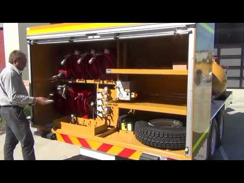 OILVAC Minesite Service Trailer