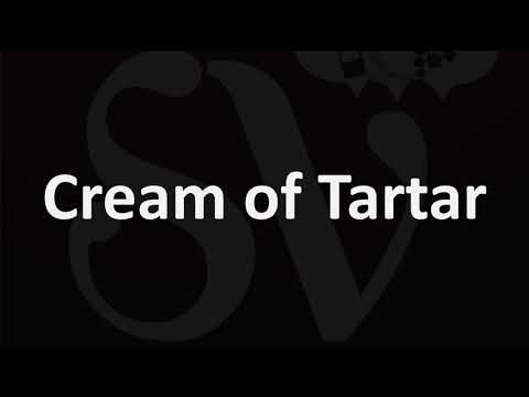 How to Pronounce Cream of Tartar?