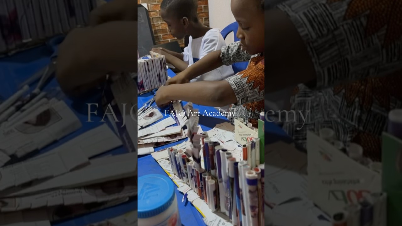 Art Workshop For Kids #fajoartacademy #childrenartwork #fajoartworkshop #artworkshopforkids