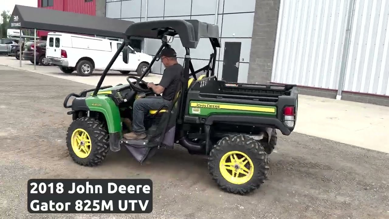 2018 John Deere Gator 825M UTV