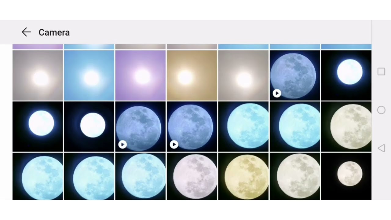 Phone Scroll. Full Moon in Galaxy. 26.12.2023 Sun in Galaxy. 27.12.2023