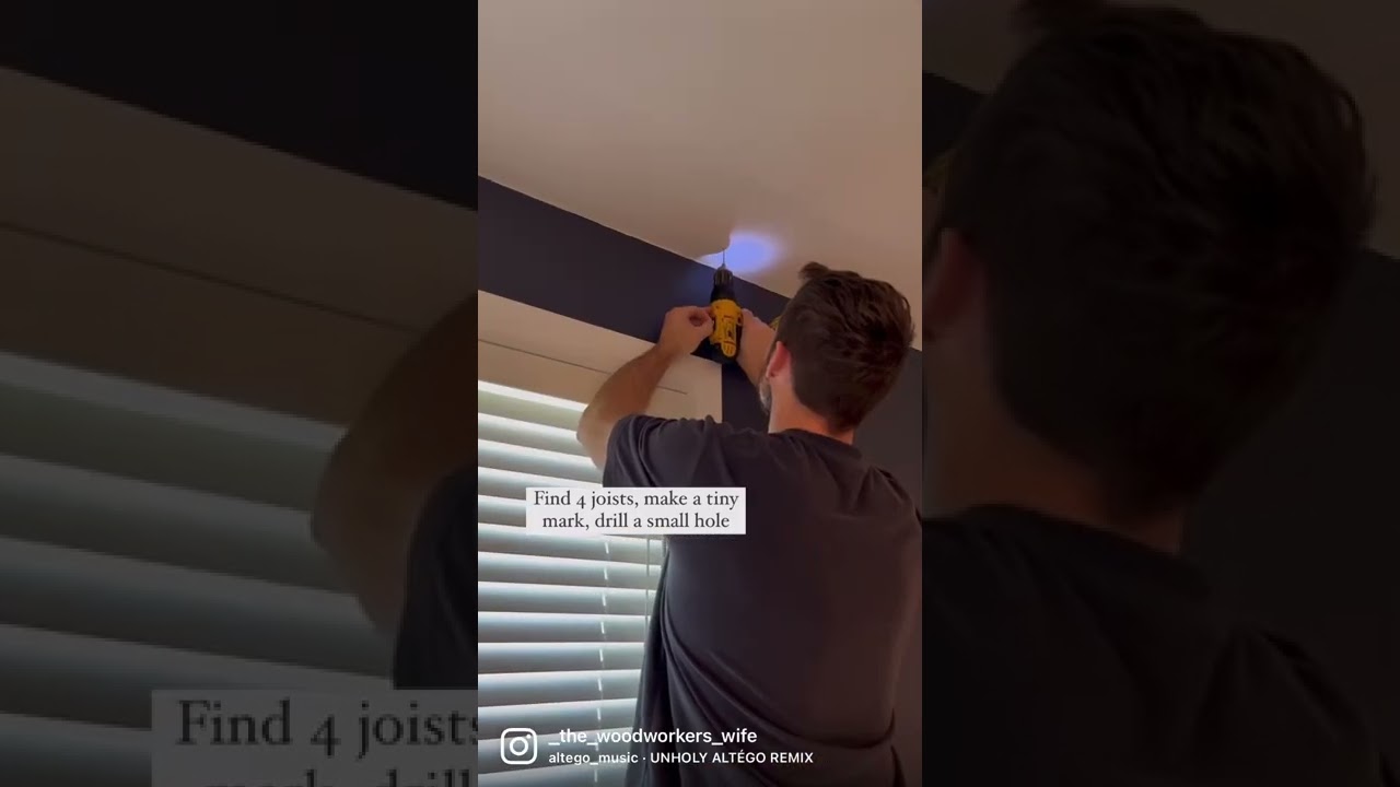 How to install Ikea Vidga curtain track #short #ikea #ikeadecor #bedroominteriors