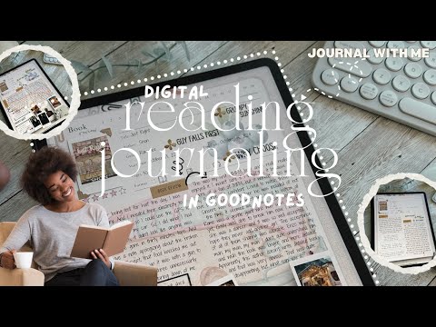 My Digital Reading Journal 📚✏️ | Set Up In Goodnotes on iPad, Tips For Beginners, Mini Book Review