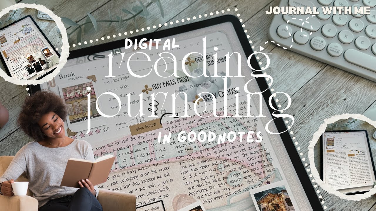 My Digital Reading Journal 📚✏️ | Set Up In Goodnotes on iPad, Tips For Beginners, Mini Book Review