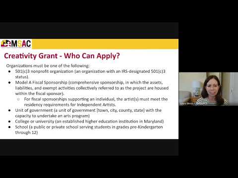 How to Apply: Creativity Grants for Nonprofit Organizations