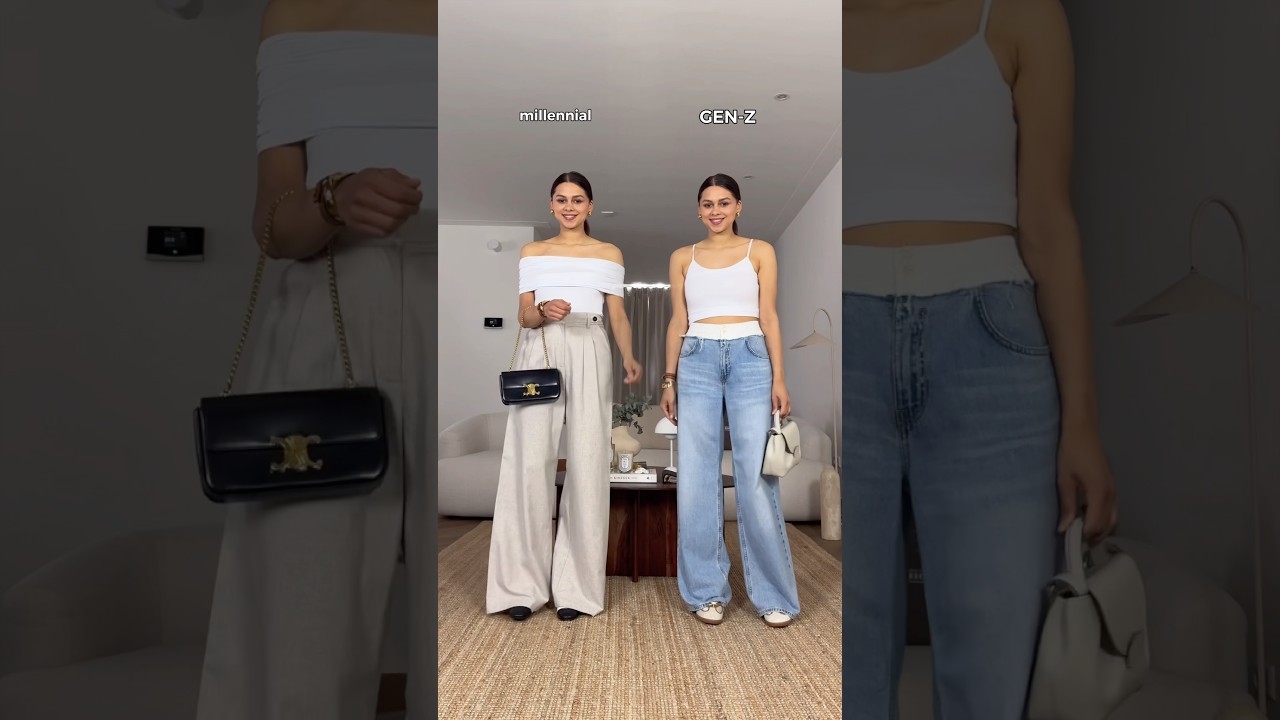 Millennial vs Gen-Z? 💞 Which style feels more elegant & chic on you? Vote below ✨ #timelessfashion