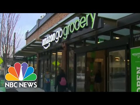 Inside Amazon’s First Cashless “Go” Supermarket | NBC Nightly News