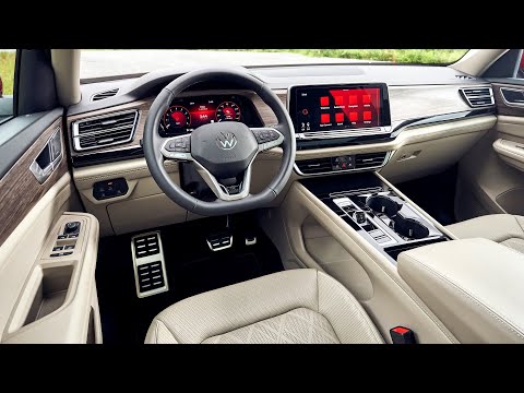 New 2024 Volkswagen Atlas Family Friendly Seven-Seat Midsize SUV