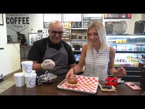 Simply Sweet: Churro Doughnut Ice Cream Sandwich
