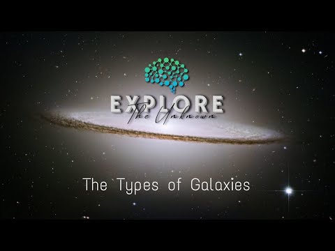 The Types of Galaxies - Spiral, Elliptical and Irregular with English subtitles