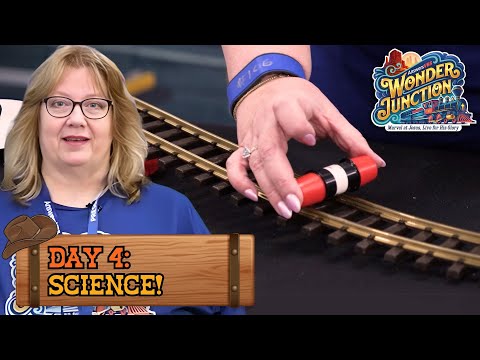 Teach Kids How Train Tracks Work! | Wonder Junction VBS: Day 4 Science