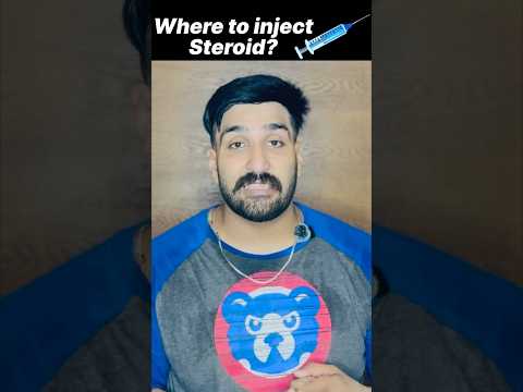 Where to inject $teroid | Right spot for $teroid Injection | Zeerak
