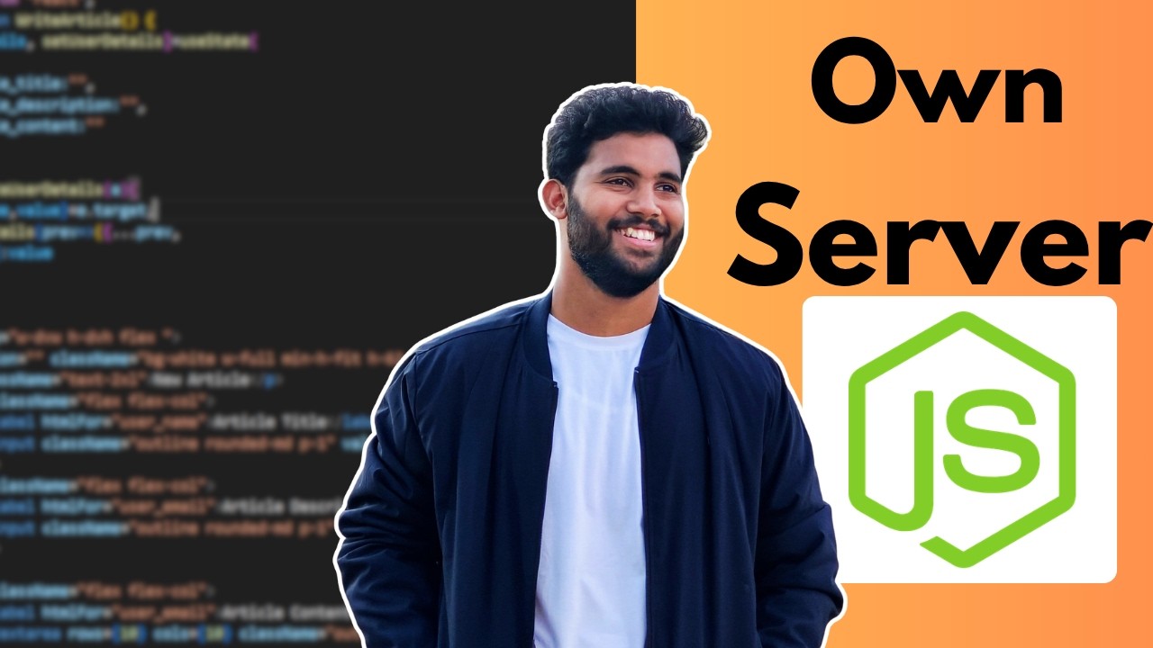 Build Backend for Your React App 🔥 | Node.js, Express, Auth & Security