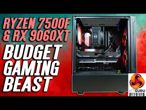 £999 Gaming PC Review : Ryzen 7500F + RX 9060 XT For A Grand!