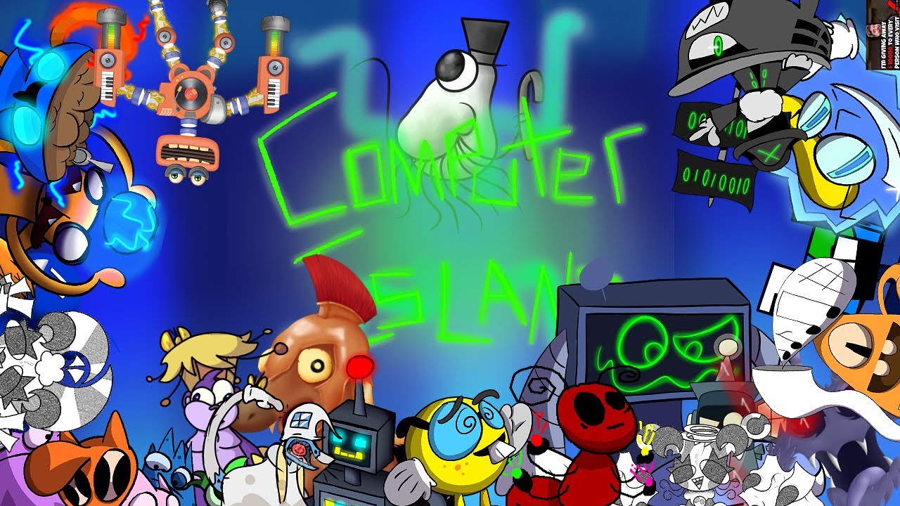 Computer Island - (Full Song!) (Partially Animated) (Ft. My Nice Pals)