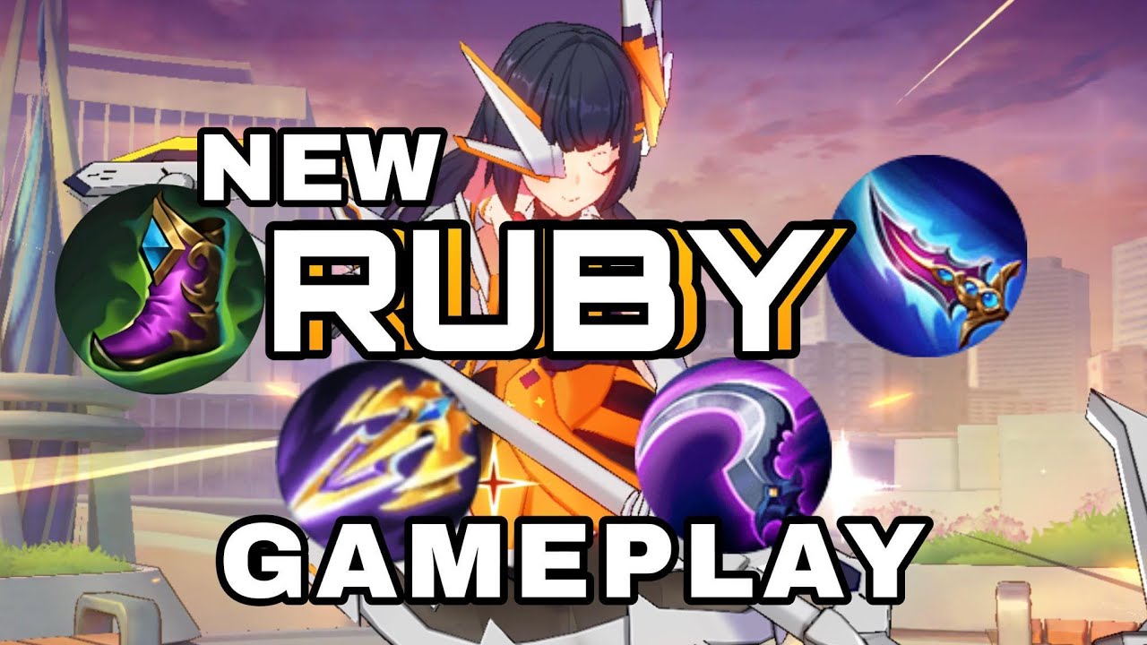 HOW TO FACE EXP LANING EDITH USING RUBY | RUBY BESTBUILD 2023 | RUBY GAMEPLAY | ikanji | MLBB