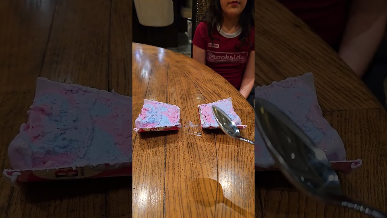 My ice cream ahaha!!!