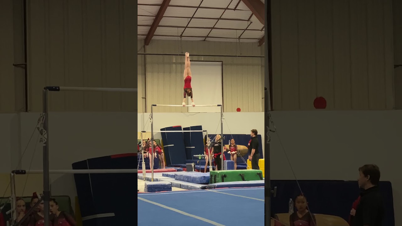 Level 8 bar routine.  1st place