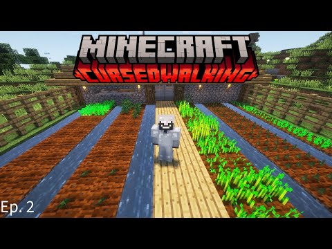 FINALLY the Cave Episode | Cursed Walking (Minecraft Modpack)