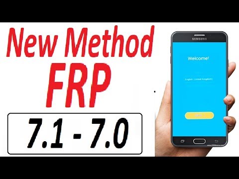 Bypass Google Account,All Samsung 2017 (FRP)