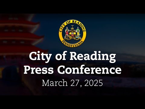 Press Conference on Affordable Housing Funding | City of Reading, PA