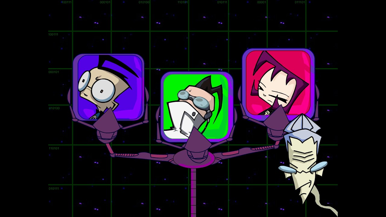 Invader Zim Screensaver (2002)