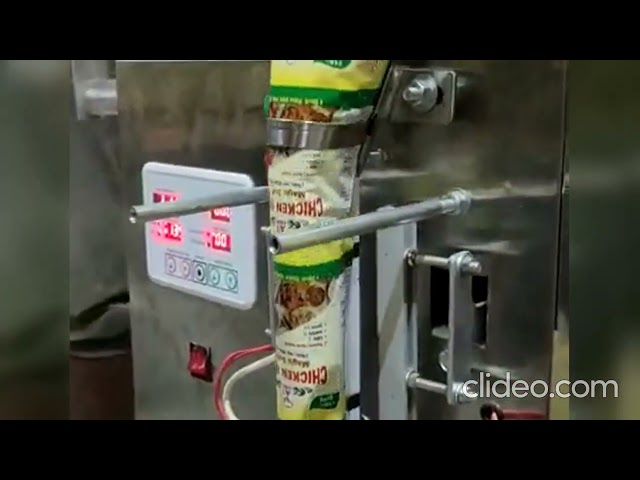 Fully Automatic Pouch Packing Machine - Automatic Masala Pouch Packing ...