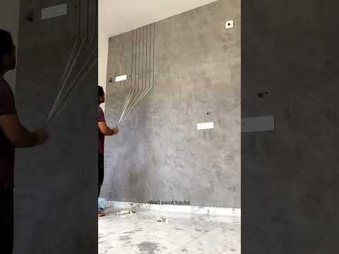 Wall texture design #wallpainting