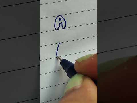 Printable English letters,A