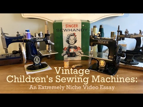 The Singer Sewhandy Model 20: History, Maintenance, and Troubleshooting