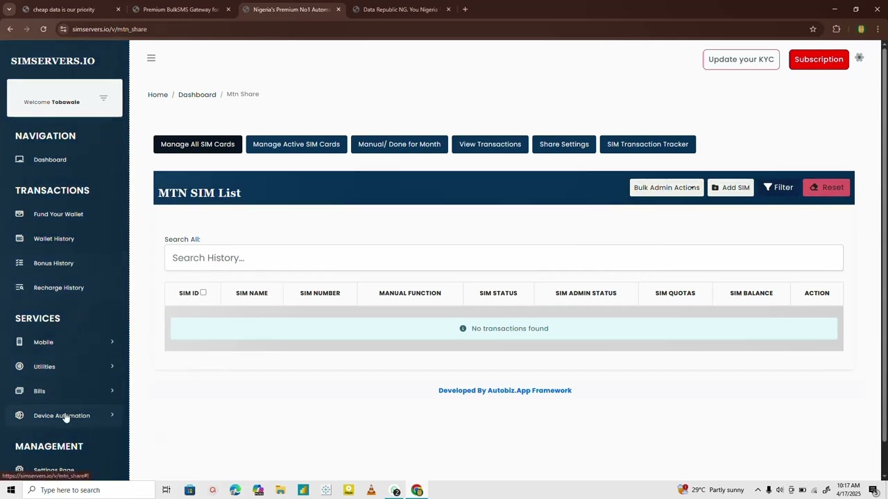 How to Connect your Sim on Simserver and Navigate Round the New Update. Part 1